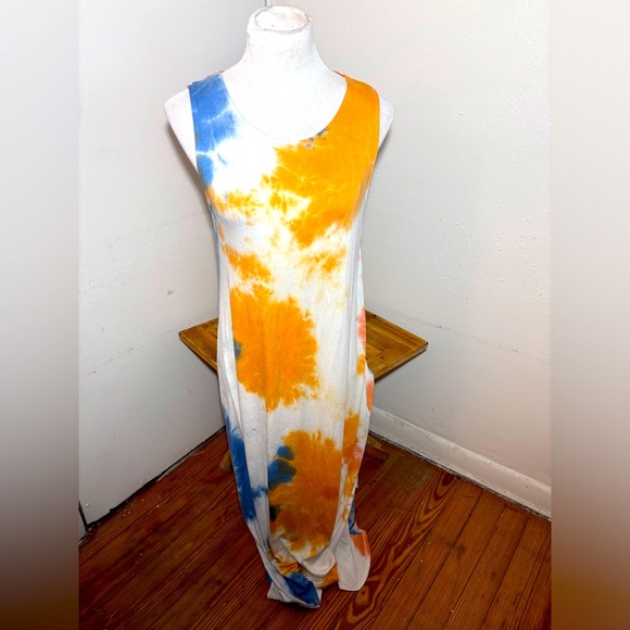 Miley And Molly | Dresses | Miley And Molly Tie Dye Maxi Dress | Poshmark